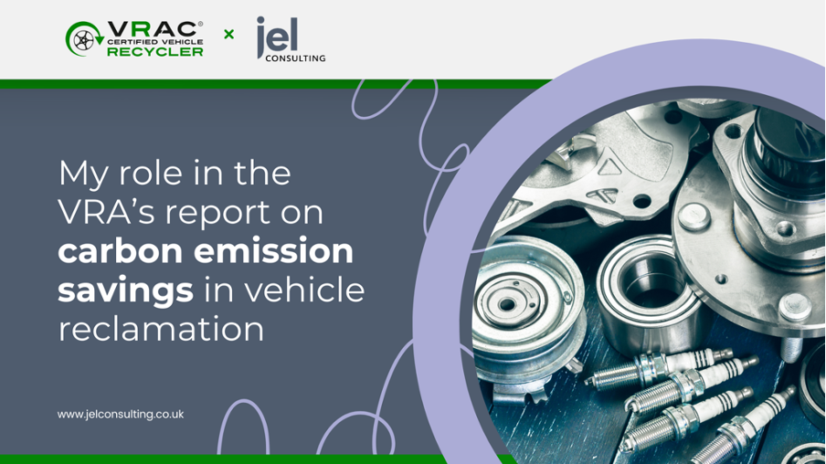 Playing a Part in the VRA’s Report on Carbon Emission Savings in ...